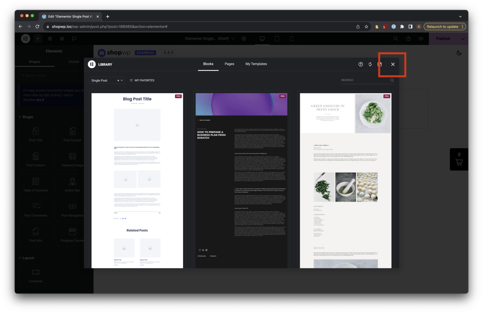 ShopWP | Using Elementor and WordPress to show Shopify products